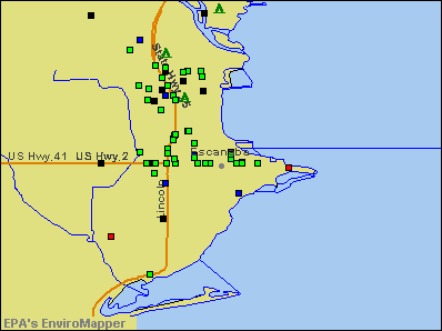 Where Is Escanaba Michigan Map - United States Map
