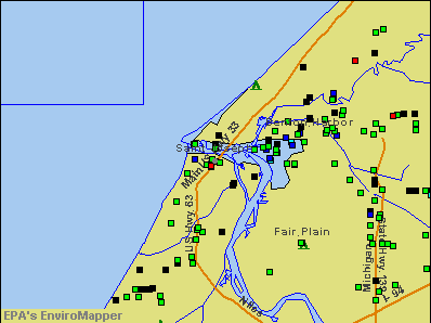 St Joseph Michigan On A Map