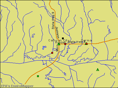 Calhoun City, Mississippi (MS 38916) profile: population, maps, real ...