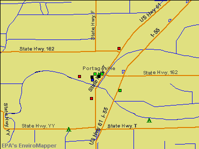 Portageville, Missouri (MO 63873) profile: population, maps, real ...