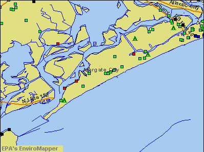 Margate City, New Jersey (NJ 08402) profile: population, maps, real ...