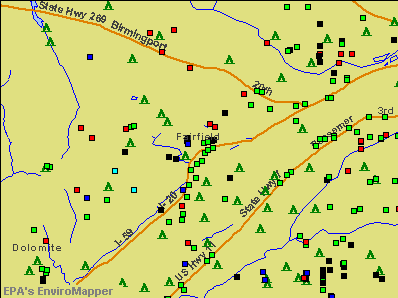 Fairfield, Alabama (AL 35064) profile: population, maps, real estate ...