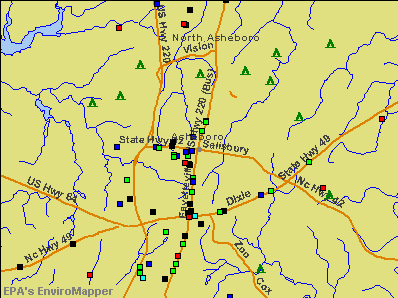 Asheboro, North Carolina (NC) profile: population, maps, real estate ...