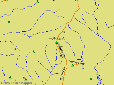Welcome North Carolina Map