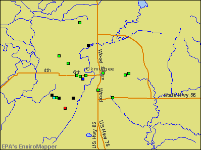 Okmulgee, Oklahoma (OK 74447) profile: population, maps, real estate ...