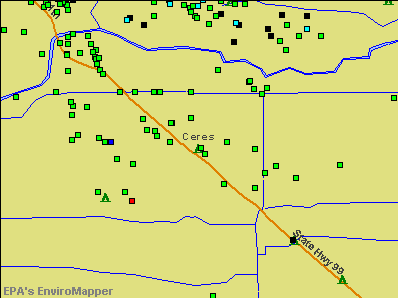 Mapa De Ceres, California Ceres, California (CA 95307, 95326) Profile: