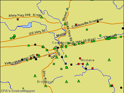 Coatesville, Pennsylvania (PA 19320) profile: population, maps, real ...