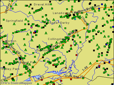 Collingdale, Pennsylvania (PA 19023) profile: population, maps, real ...