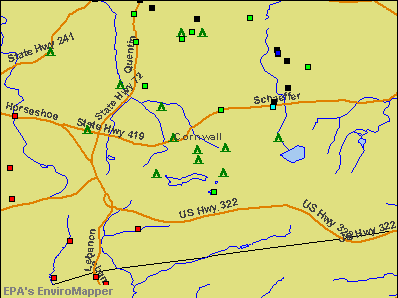 Cornwall, Pennsylvania (PA 17016, 17545) profile: population, maps ...