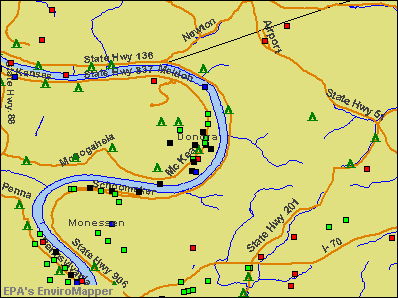 Donora, Pennsylvania (PA 15033) profile: population, maps, real estate ...