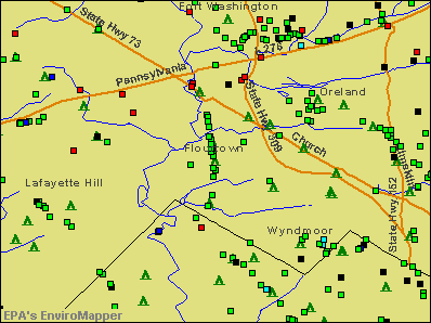Flourtown, Pennsylvania (PA 19031) profile: population, maps, real ...