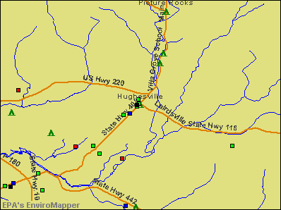 Hughesville, Pennsylvania (PA 17737) profile: population, maps, real ...