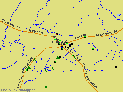 Littlestown, Pennsylvania (PA 17340) profile: population, maps, real ...