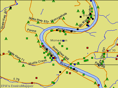 Monessen, Pennsylvania (PA 15062) profile: population, maps, real ...