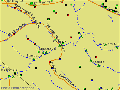 Oakdale, Pennsylvania (PA 15071) profile: population, maps, real estate ...