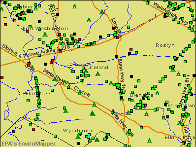 Oreland, Pennsylvania (PA 19075) profile: population, maps, real estate ...
