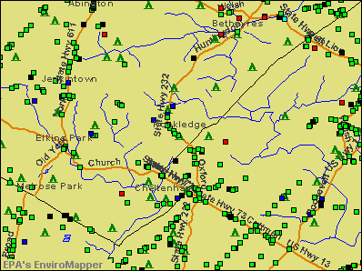 Rockledge, Pennsylvania (PA 19046) profile: population, maps, real ...