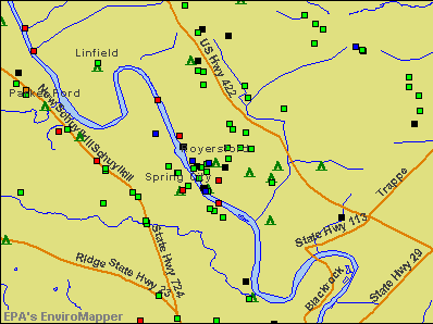 Royersford, Pennsylvania (PA 19468) profile: population, maps, real ...