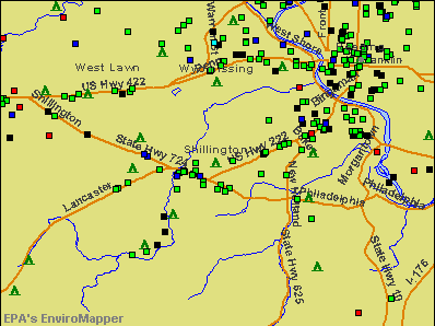Shillington, Pennsylvania (PA 19607) profile: population, maps, real ...