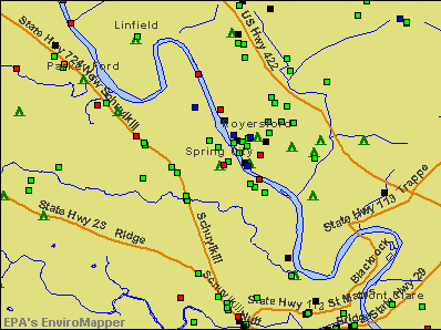 Spring City, Pennsylvania (PA 19475) profile: population, maps, real ...