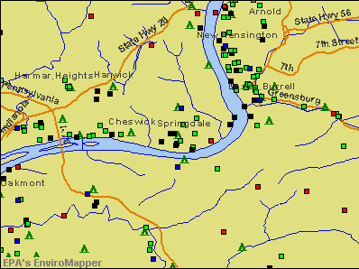 Springdale, Pennsylvania (PA 15144) profile: population, maps, real ...