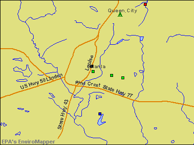 Atlanta, Texas (TX 75551, 75572) profile: population, maps, real estate ...