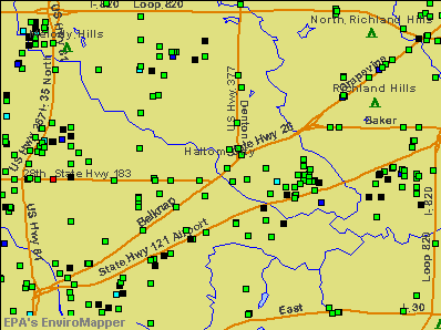 Haltom City, Texas (TX 76180) profile: population, maps, real estate ...