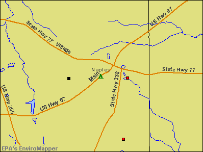 Naples, Texas (TX 75568, 75571) profile: population, maps, real estate, averages, homes ...