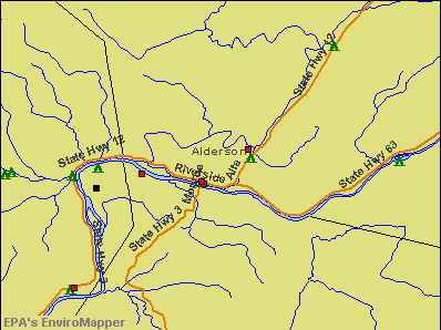Alderson, West Virginia (WV 24910) profile: population, maps, real ...