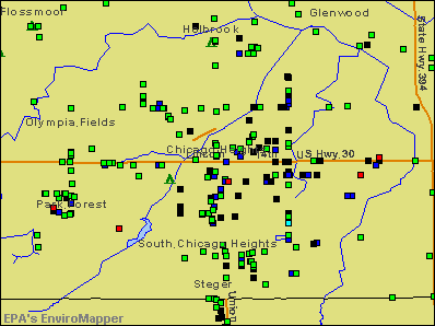 Chicago Heights, Illinois (IL) profile: population, maps, real estate ...