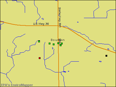 Bourbon, Indiana (IN 46504) profile: population, maps, real estate ...