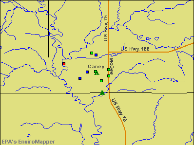 Caney, Kansas (KS 67333) profile: population, maps, real estate ...