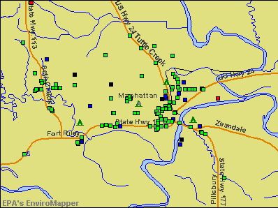 Manhattan, Kansas (KS) profile: population, maps, real estate, averages ...