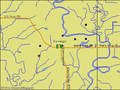 Oswego, Kansas (KS 67356) profile: population, maps, real estate ...