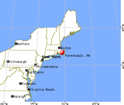 Forestdale, Massachusetts (MA 02644) profile: population, maps, real ...