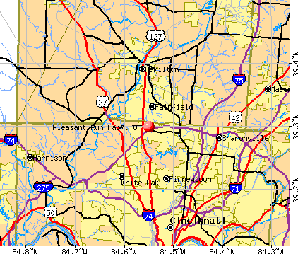 Pleasant Run Farm, Ohio (OH 45240) profile: population, maps, real ...