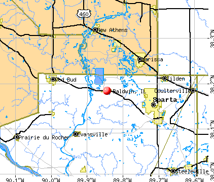 Baldwin, Illinois (IL 62217) profile: population, maps, real estate ...