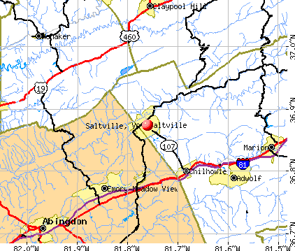 Saltville, Virginia (VA 24370) profile: population, maps, real estate ...