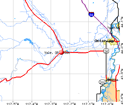 Vale, Oregon (OR 97918) profile: population, maps, real estate ...