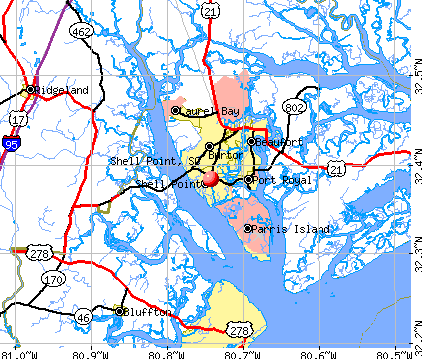 Shell Point, South Carolina (SC 29906) profile: population, maps, real ...