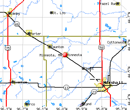 Minneota, Minnesota (MN 56264) profile: population, maps, real estate ...