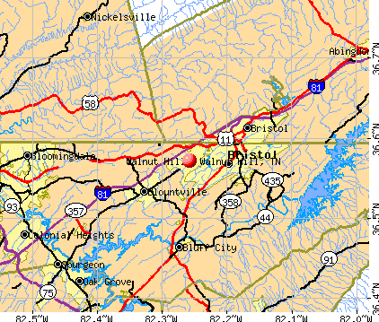 Walnut Hill, Tennessee (TN 37620) profile: population, maps, real ...
