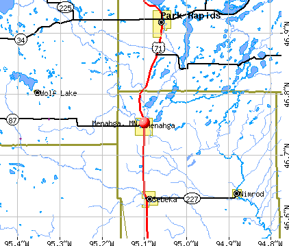 Menahga, Minnesota (MN 56464) profile: population, maps, real estate ...