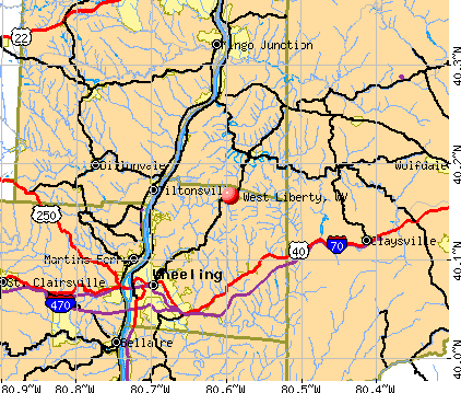 West Liberty, West Virginia (WV 26074) profile: population, maps, real ...