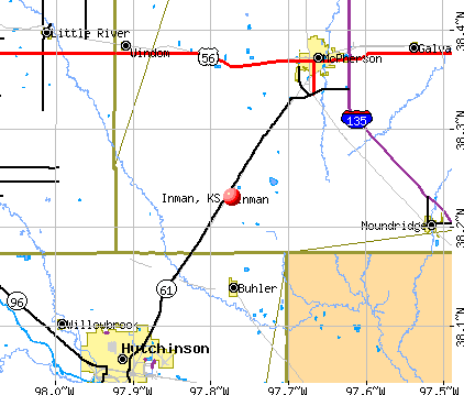 Inman, Kansas (KS 67546) profile: population, maps, real estate ...
