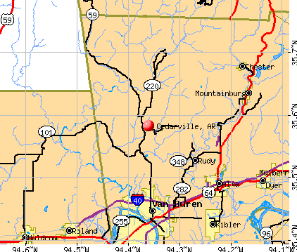 Cedarville, Arkansas (AR 72932, 72952) profile: population, maps, real ...