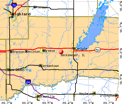 Beckemeyer, Illinois (IL 62219, 62231) profile: population, maps, real ...