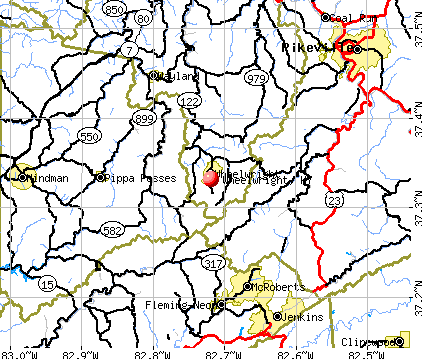 Wheelwright, Kentucky (KY 41669) profile: population, maps, real estate ...