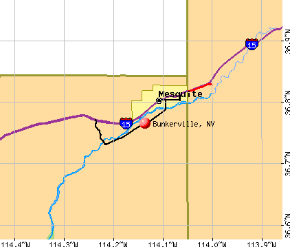 Bunkerville, Nevada (NV 89007) profile: population, maps, real estate ...