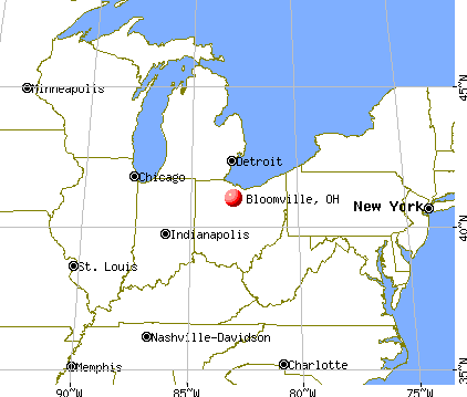 Bloomville, Ohio (OH 44818) profile: population, maps, real estate ...